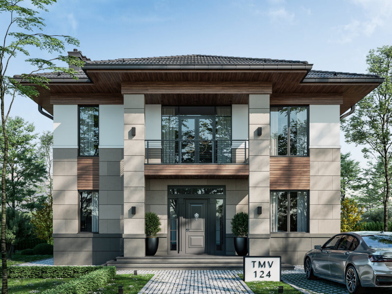 House projects: cottage projects, house project, ready-made house ...