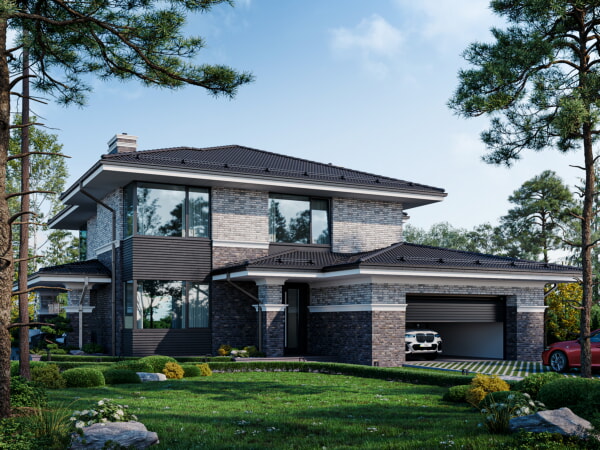 House projects: cottage projects, house project, ready-made house ...