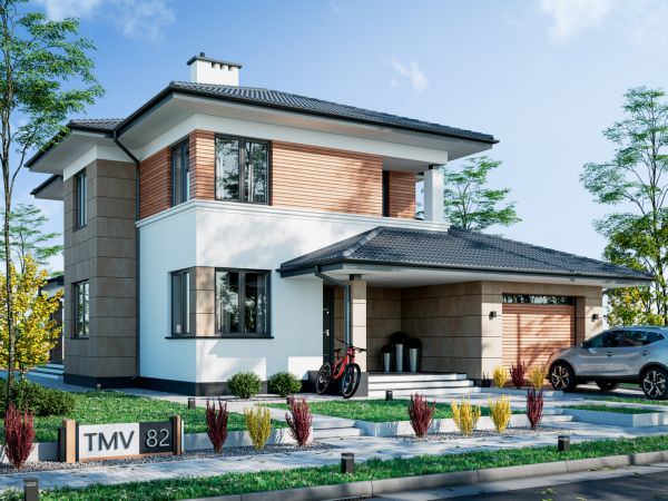Проекты домов и проекты коттеджей - купить и заказать проект Киев, Украина · TMV Homes | Проекты ...