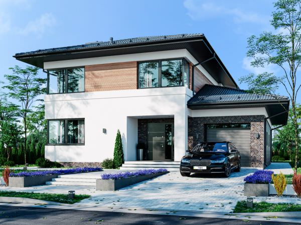 Проекти будинків та проекти котеджів - купити та замовити проект Київ, Україна · TMV Homes ...